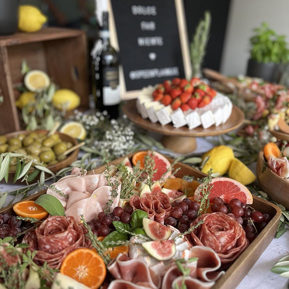 Grazing tables, catering op locatie! - Op een plankje