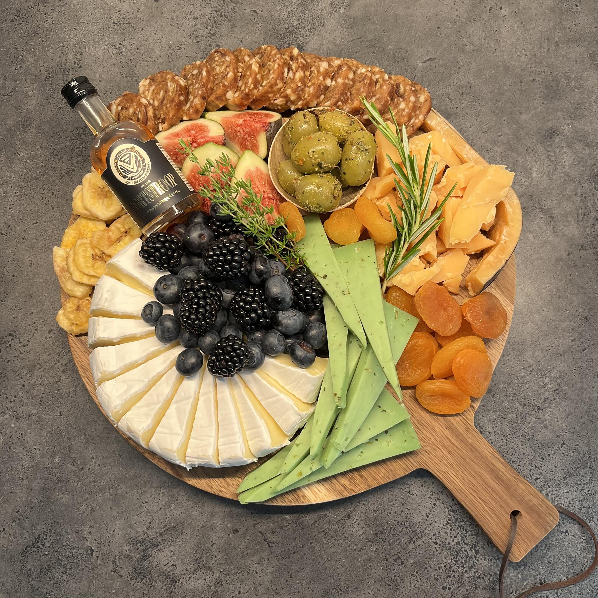 Vegetarische borrelplank - Op een plankje
