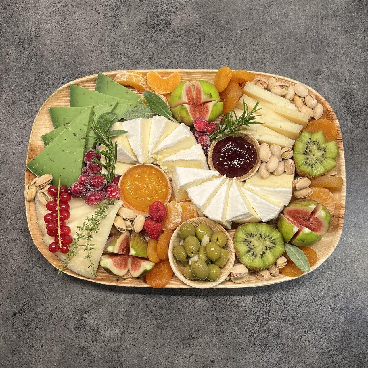 Vegetarische borrelplank - Op een plankje