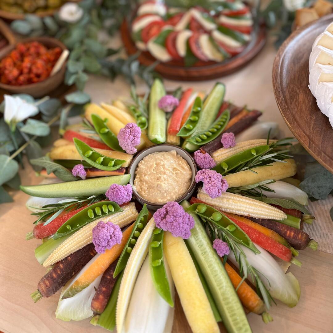 Grazing table, de trend van het moment - Op een plankje