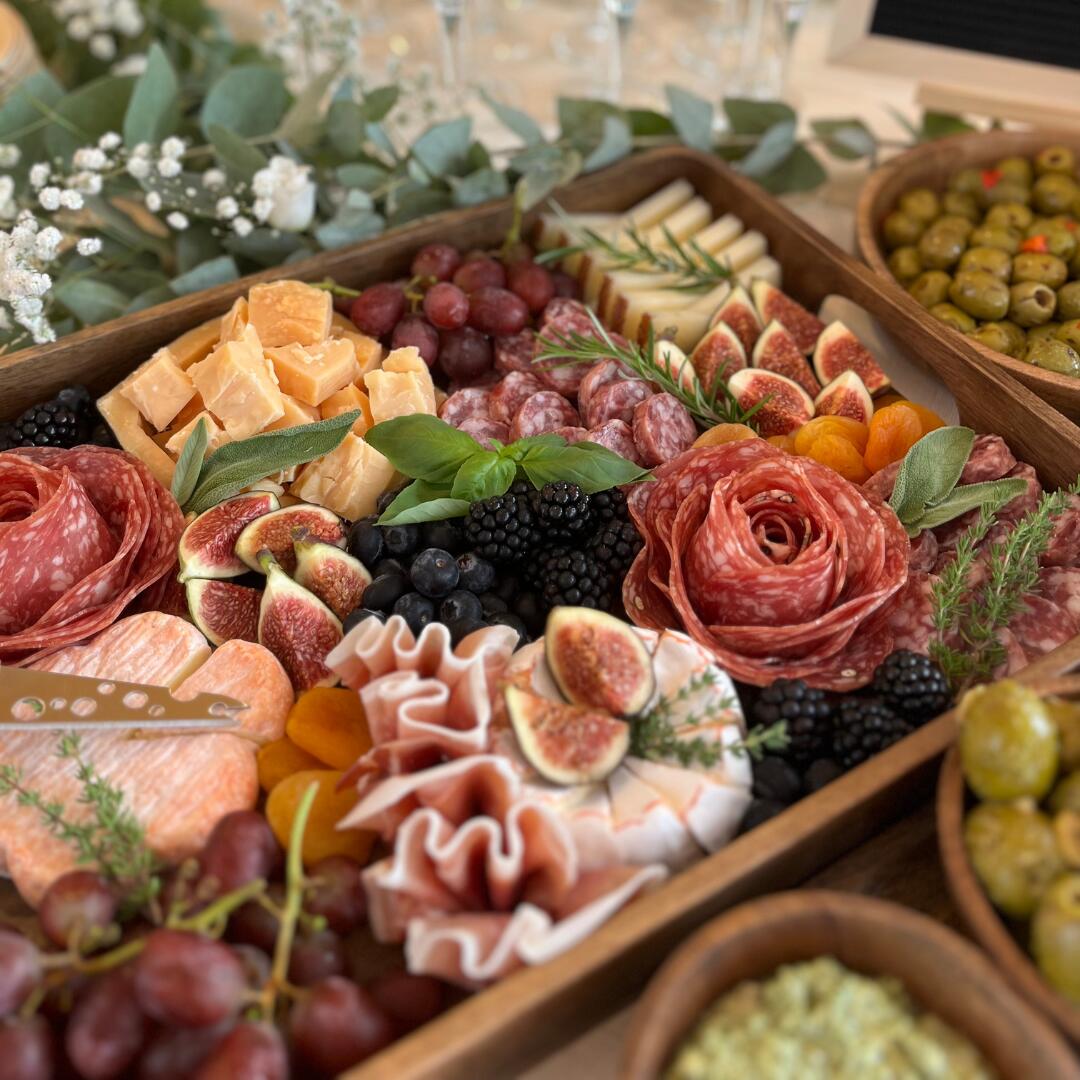 Grazing tables, catering op locatie! - Op een plankje